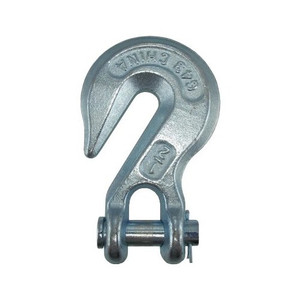 1/2" Zinc Plated Forged High Test Clevis Grab Hook - Greschlers Hardware