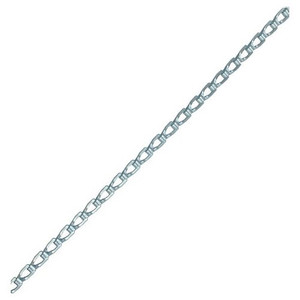 #35 Zinc Plated Steel Sash Chain (Per ft.) - Greschlers Hardware
