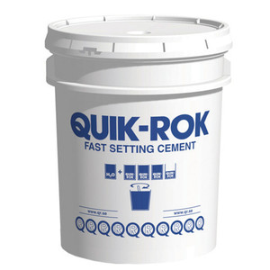 5 Gallon Exterior Quick Setting Hydraulic Cement - (Available For Local ...
