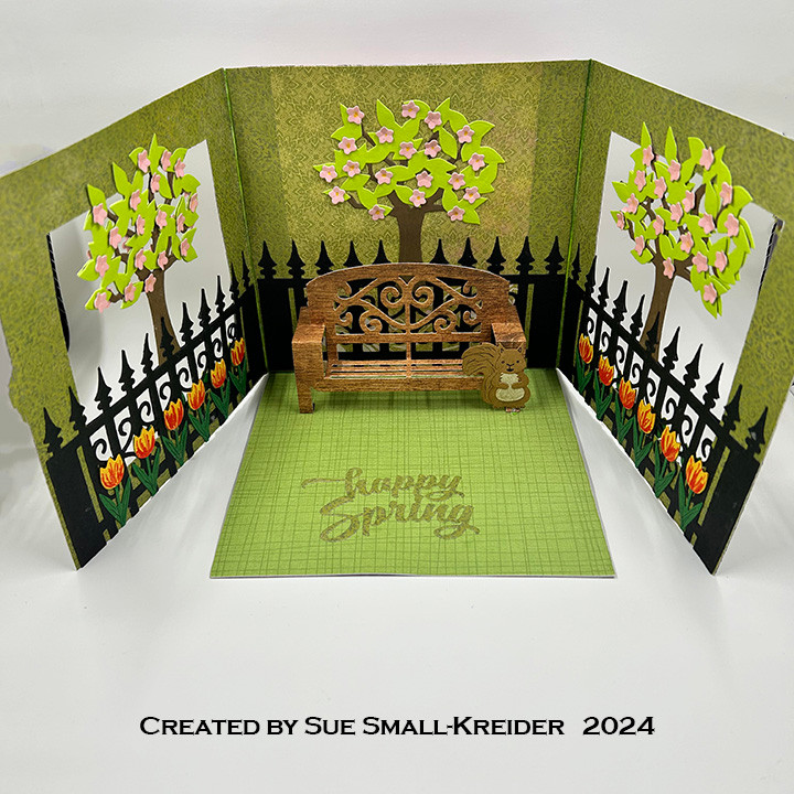 Garden Bench Pop-Up - KB Riley LLC