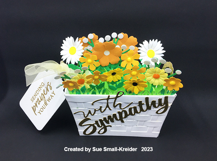 Wide Woven Basket Card - KB Riley LLC