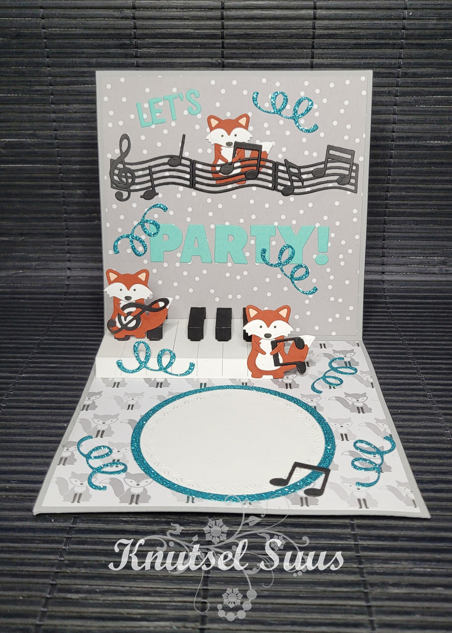 Piano Keys Pop-up - KB Riley LLC