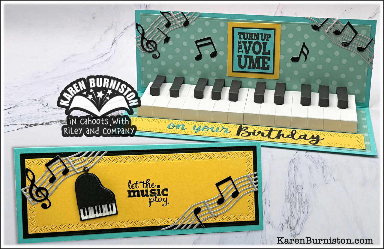 Piano Keys Pop-up - KB Riley LLC
