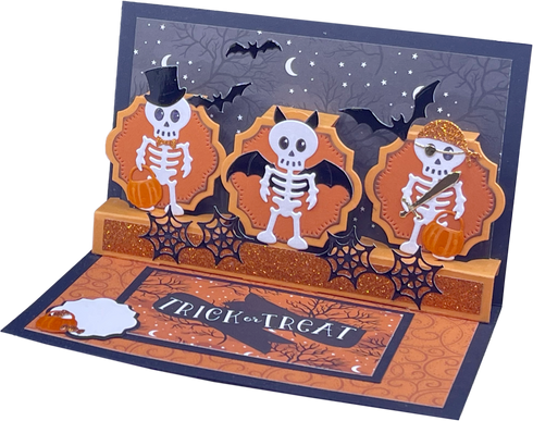 Little Labels Halloween Card Instructions - KB Riley LLC