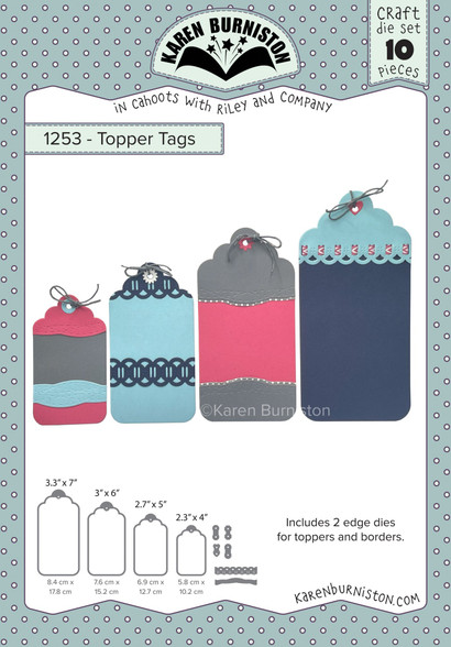 Topper Tags - KB Riley LLC