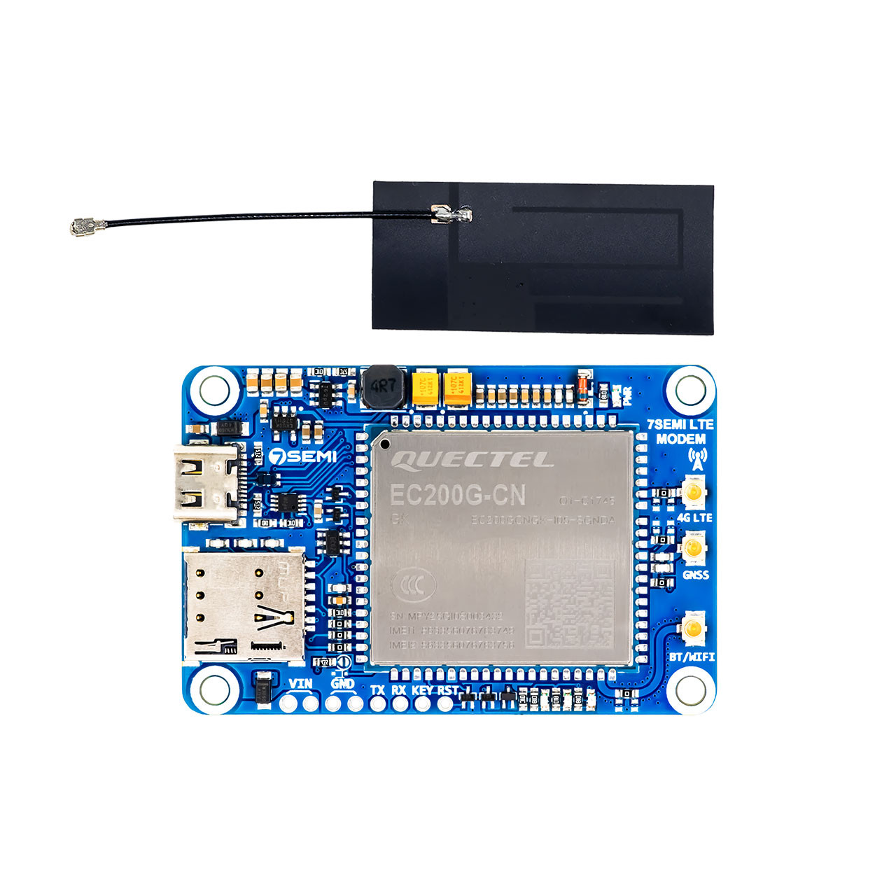 EC200G-CN LTE Cat 1 4G GNSS Mini Industrial Modem