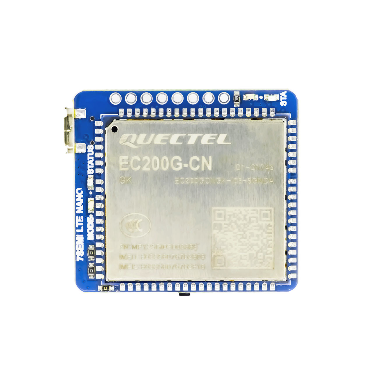 EC200G-CN LTE Cat 1 4G GNSS Nano Industrial Modem