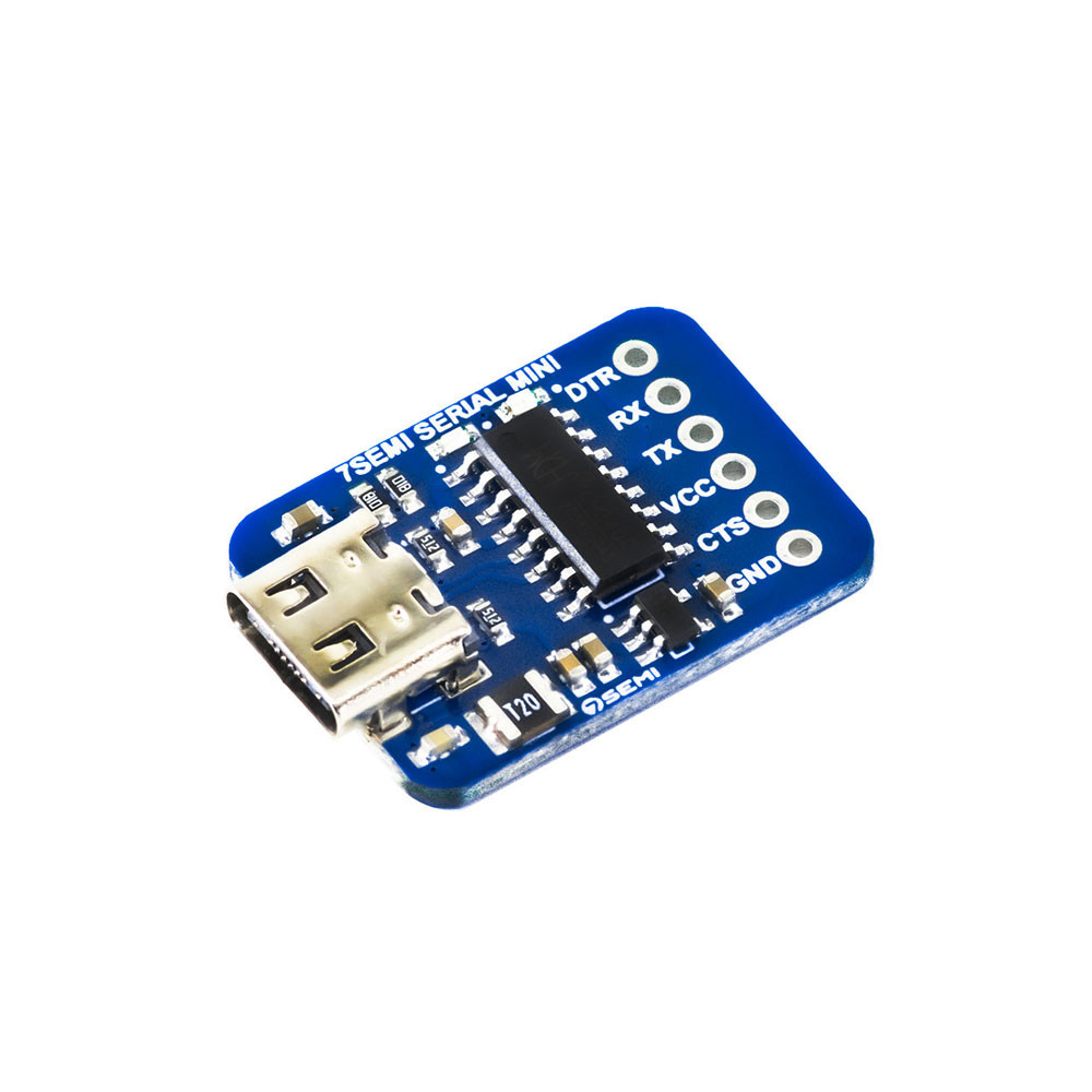 Buy CH340C USB-C to Serial TTL Converter Breakout Online in India | 7Semi