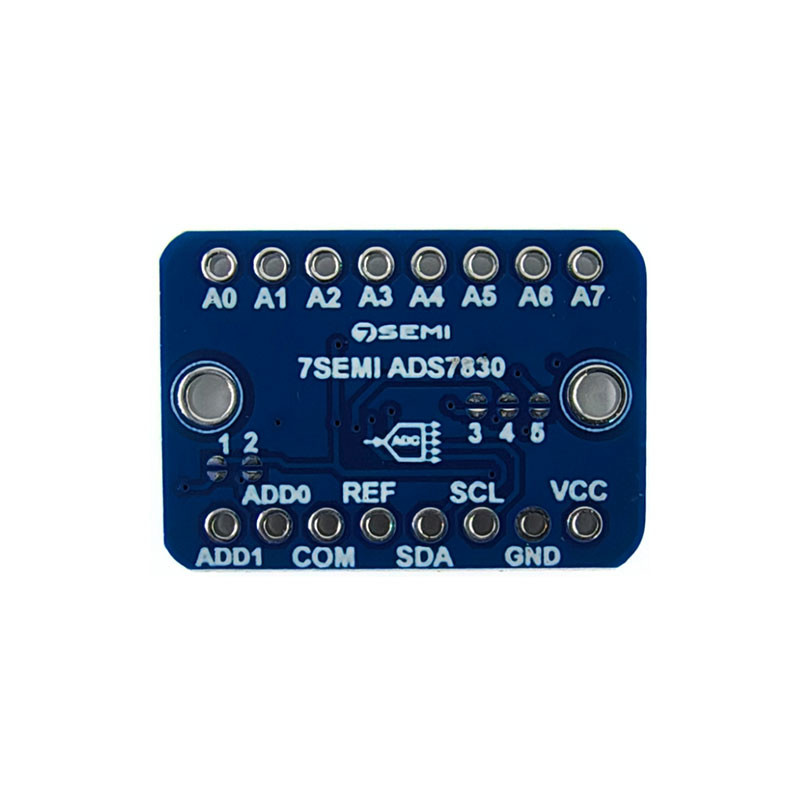 Buy ADS7830 8-Bit 8-Channel Analog to Digital A/D Converter with I2C ...