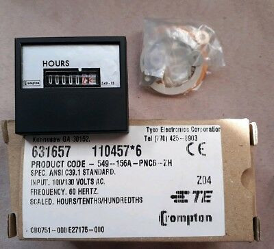 Crompton 549-156A-PNC6-ZH-SM, MODEL 549 - 1 INCH RECTANGULAR BLACK ...