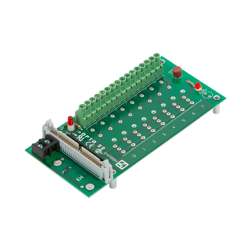 OPTO 22 - G4PB8H G4 8-channel Mounting Rack with Header Connector ...