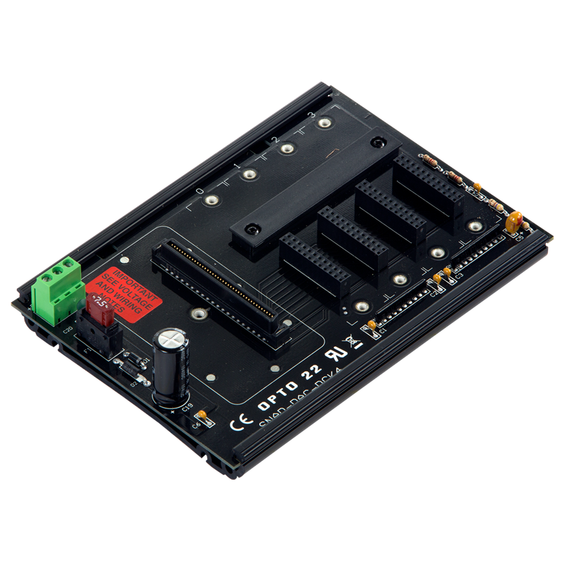 OPTO 22 - SNAP-PAC-RCK4 SNAP PAC 4-Module Mounting Rack - Instru-measure