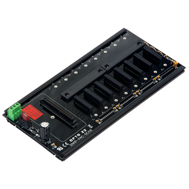 OPTO 22 - SNAP-PAC-RCK8 SNAP PAC 8-Module Mounting Rack - Instru-measure