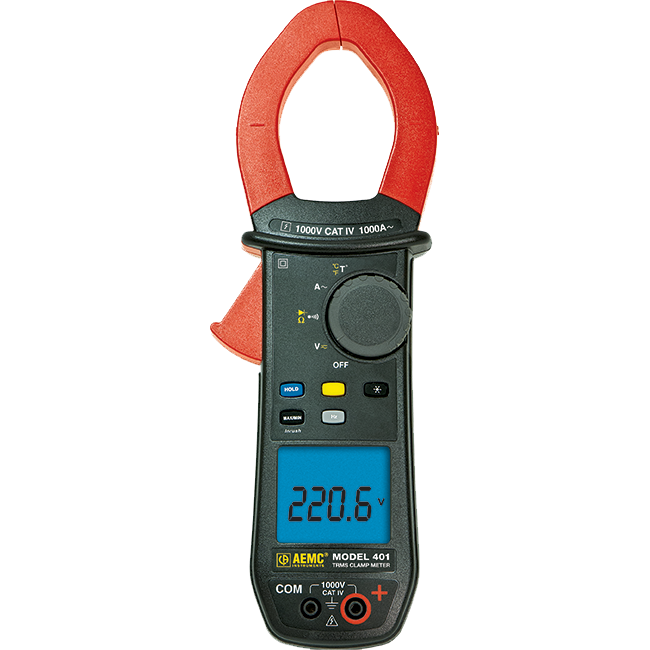 AEMC Clamp-on Meter Model 401