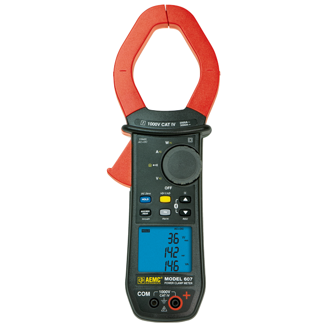AEMC Clamp-on Meter Model 607