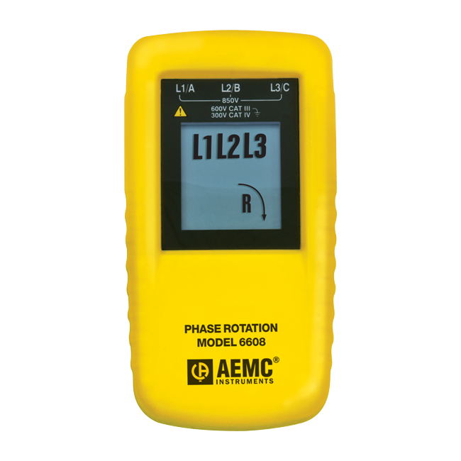 AEMC Phase Rotation Meter Model 6608