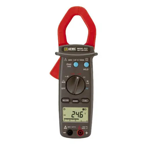 AEMC 2117.68 Clamp-on Meter Model 512 (TRMS, 1000AAC, 750VAC/1000VDC ...
