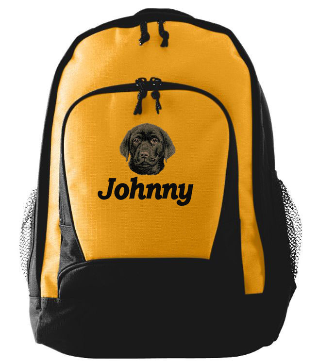 Personalized Labrador Retriever Backpack