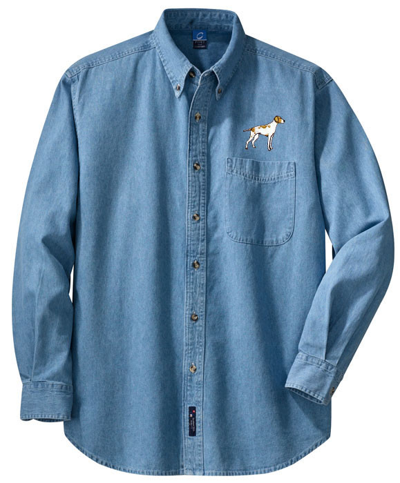 Personalized Pointer Denim Shirt