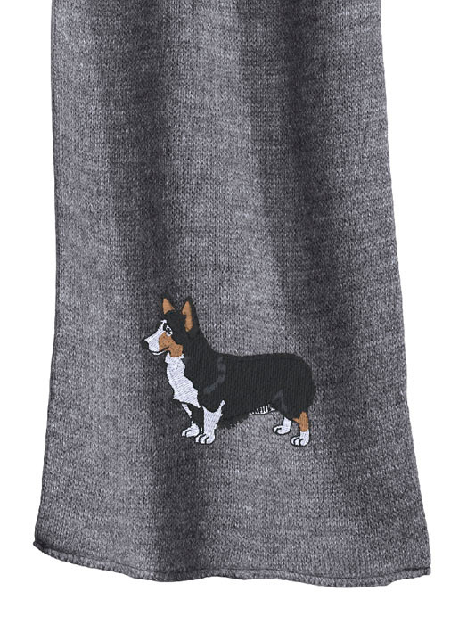 Personalized Corgi Scarf