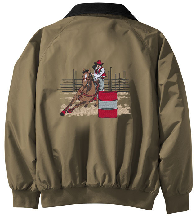 Barrel Racing Personalized Jacket