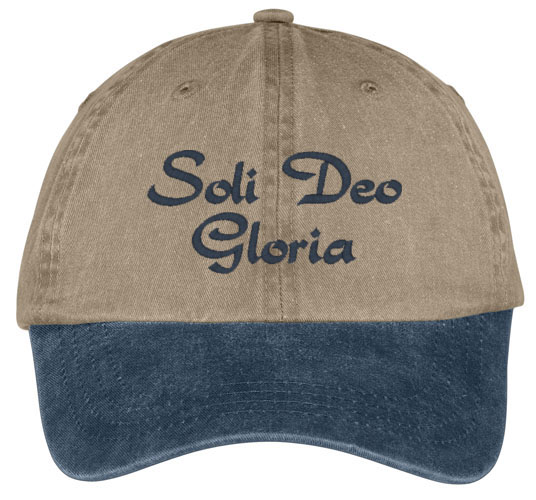 Personalized Soli Deo Gloria Cap