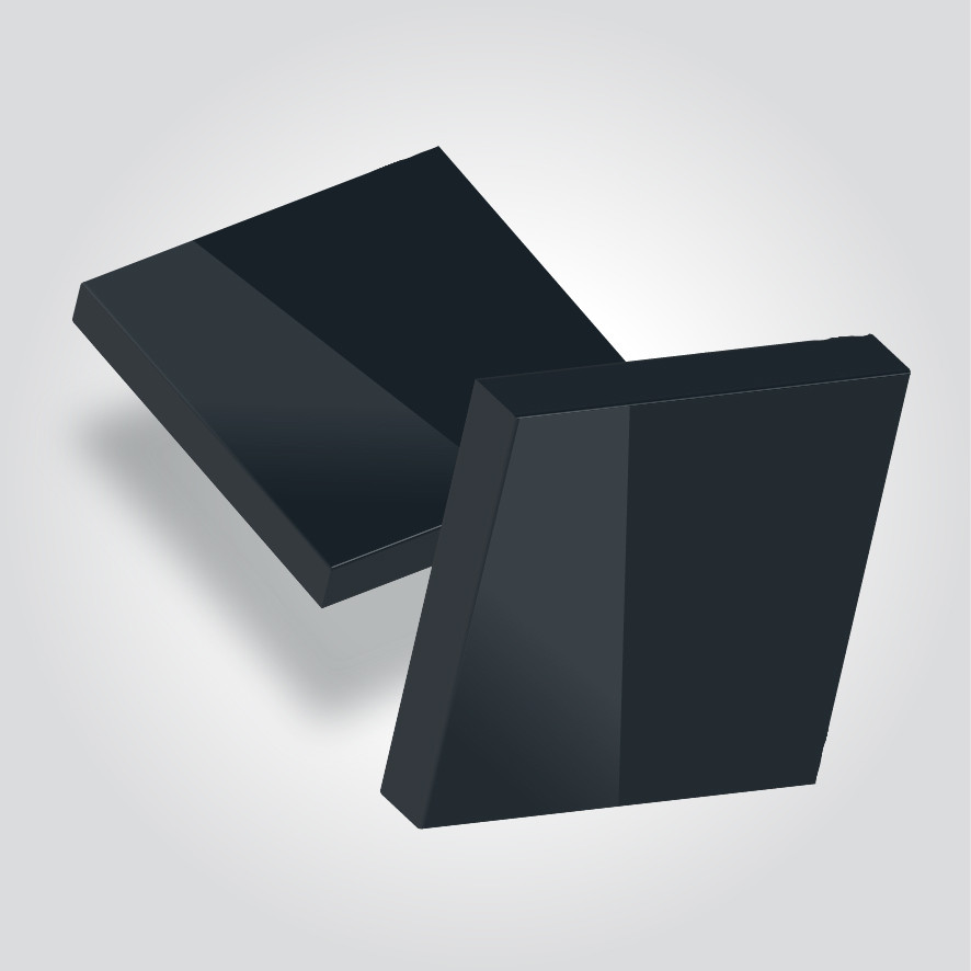 Coloured Perspex® Sheets - Black 962 - Cut to Size - The Plastic People