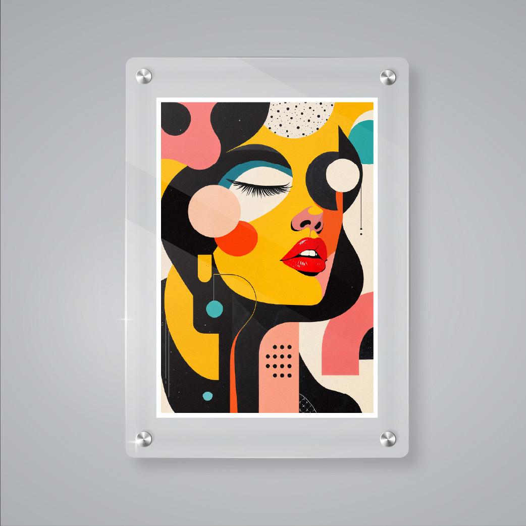 Wall Mounted Acrylic Photo Frames - The Plastic People