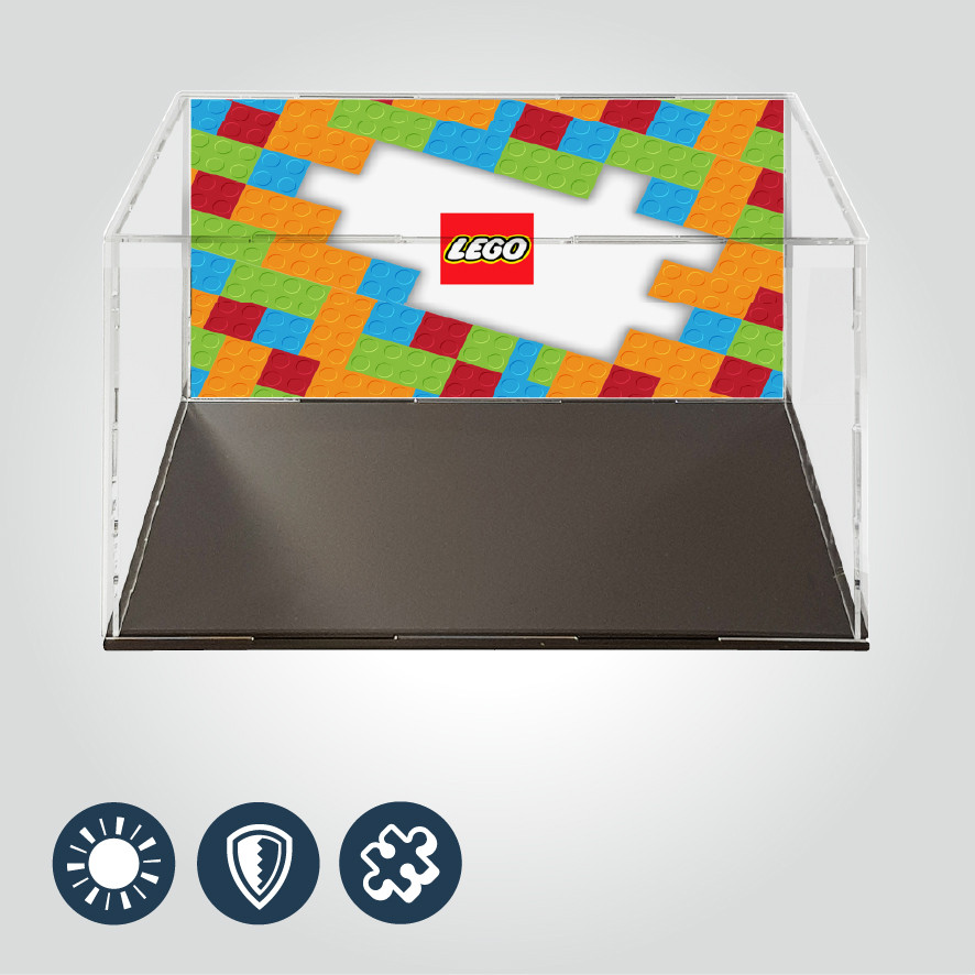 Acrylic Display Case 400(W) X 200(D) X 250(H)mm - The Plastic People