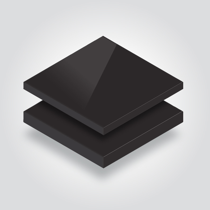 Natural & Black Polyethylene - PE 300 - The Plastic People