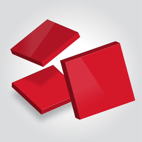 Coloured Perspex Sheets - Red 4403 - 2030mm x 1520mm - The Plastic People