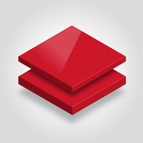 Coloured Perspex Sheets - Red 4403 - 2030mm x 1520mm - The Plastic People
