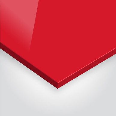 Coloured Perspex Sheets - Red 4403 - 2030mm x 1520mm - The Plastic People