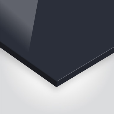 Coloured Perspex® Splashbacks - Dark Grey 9640 - Cut to Size - The ...
