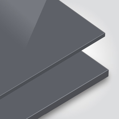 Grey PVC Sheets - Extruded - The Plastic People