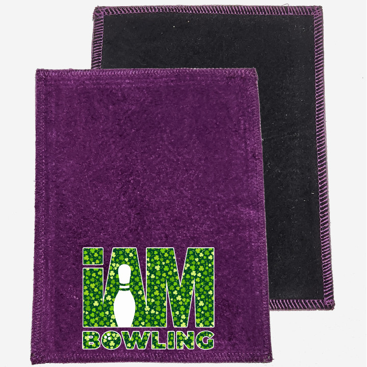 I AM Bowling Shammy - Shamrock Logo - 8 colors