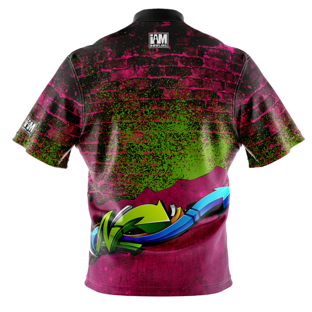 Signature - Neon Graffiti Bowling Jersey