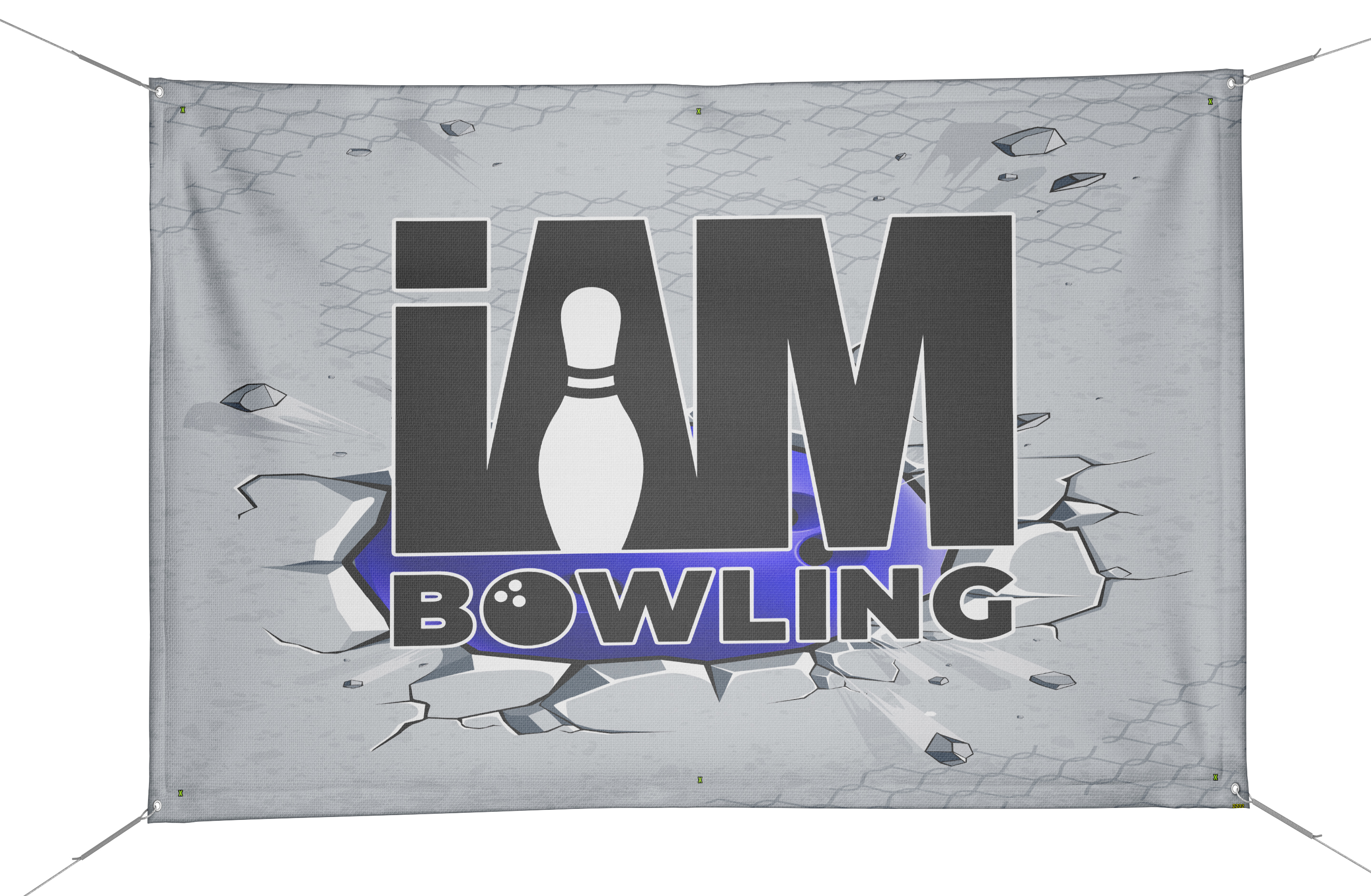 I AM Bowling DS Bowling Banner -2232-IAB