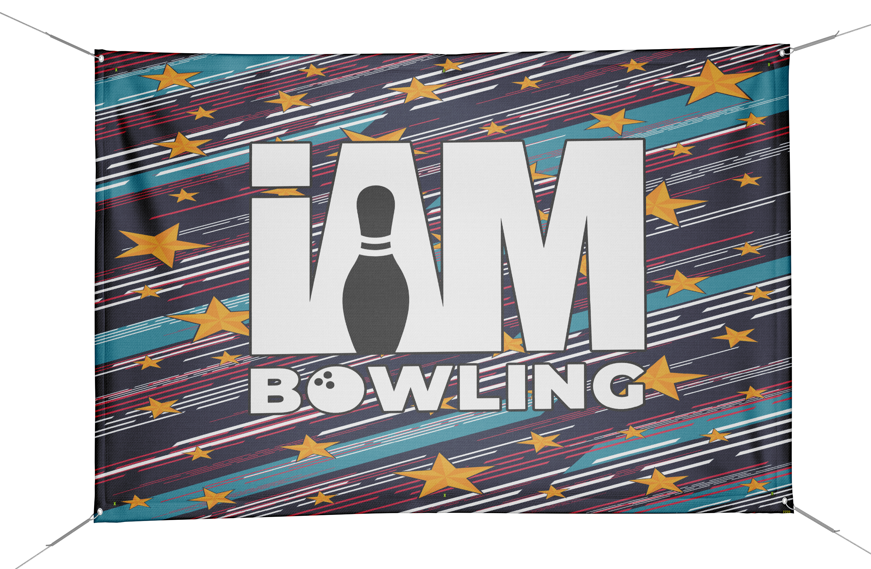 I AM Bowling DS Bowling Banner -2239-IAB