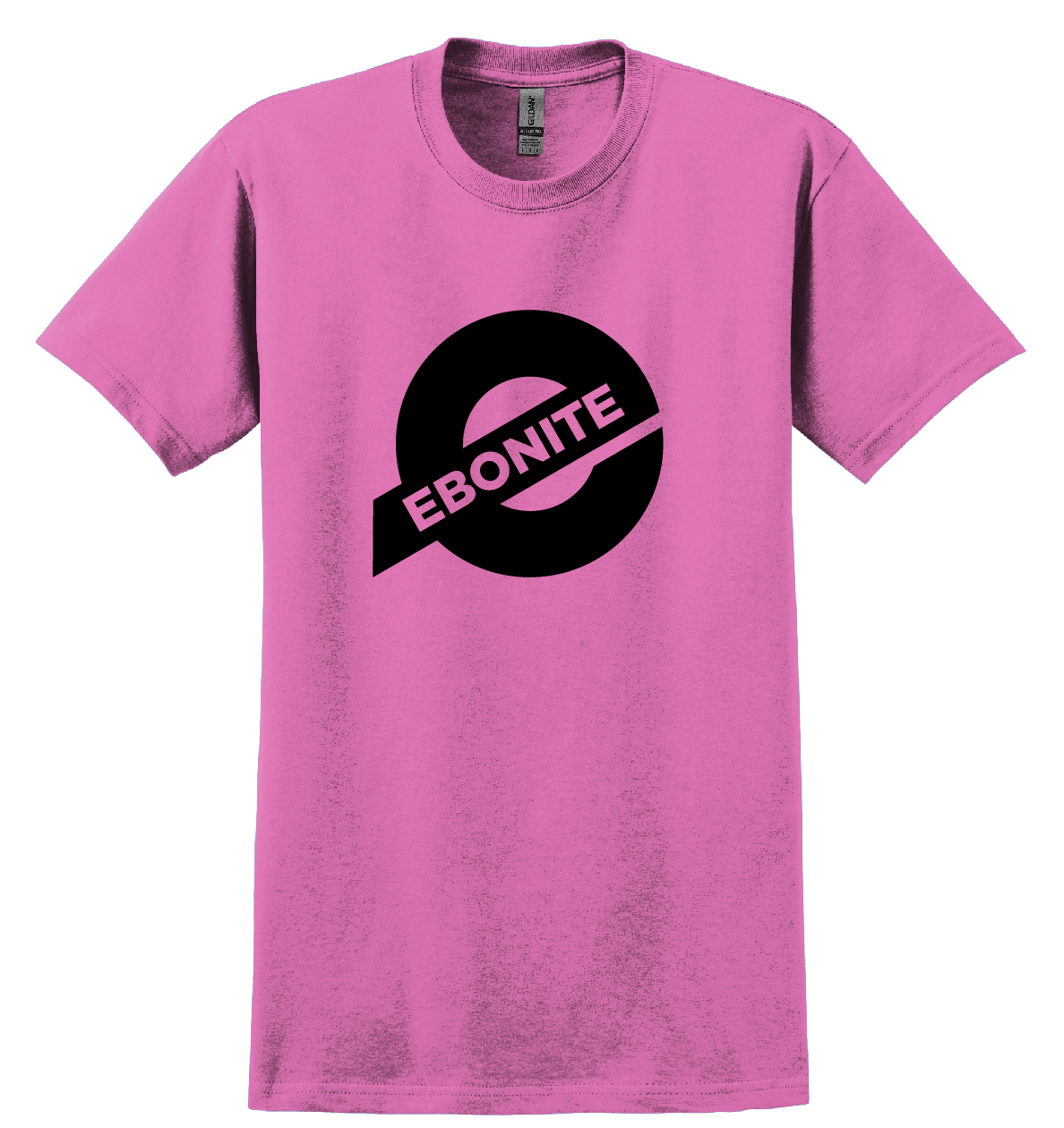 Ebonite Pink Tees - Black Logo