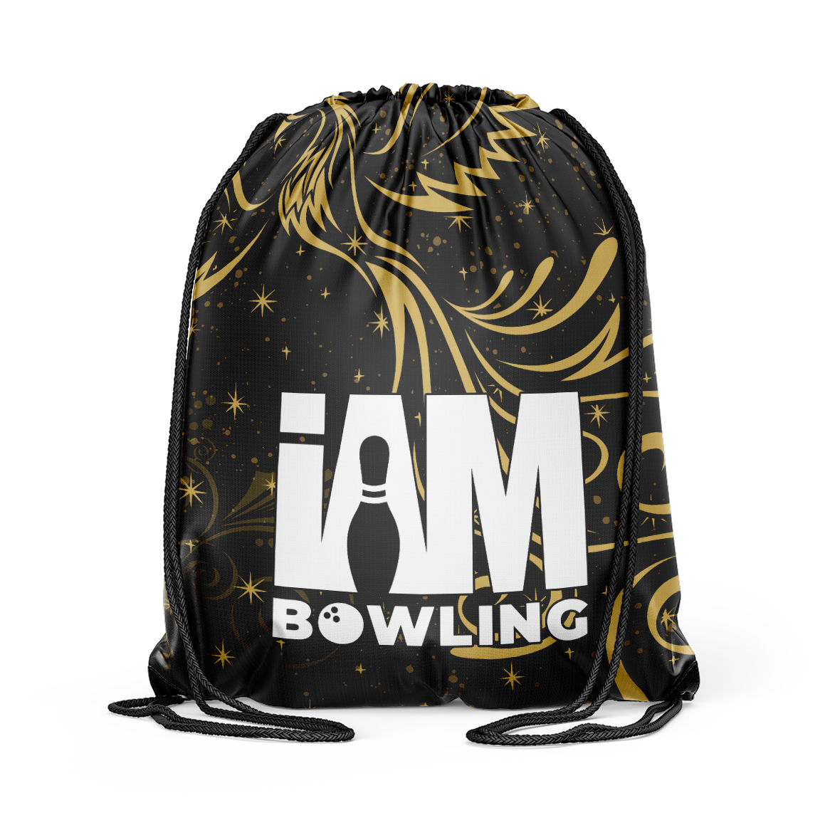 I AM Bowling DS Bowling Drawstring Backpack - 2225-IAB