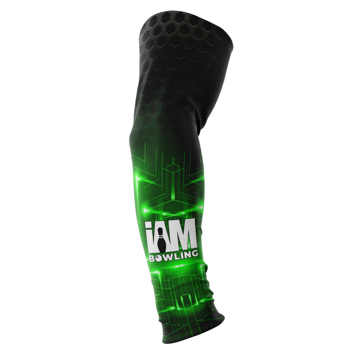 Green Neon Matrix Arm Sleeve