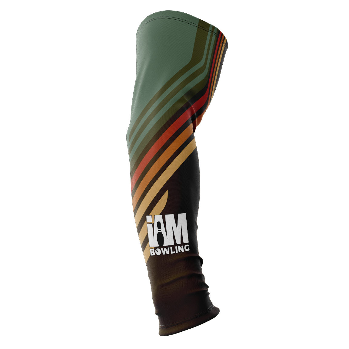 Green Striped Mosaic Arm Sleeve