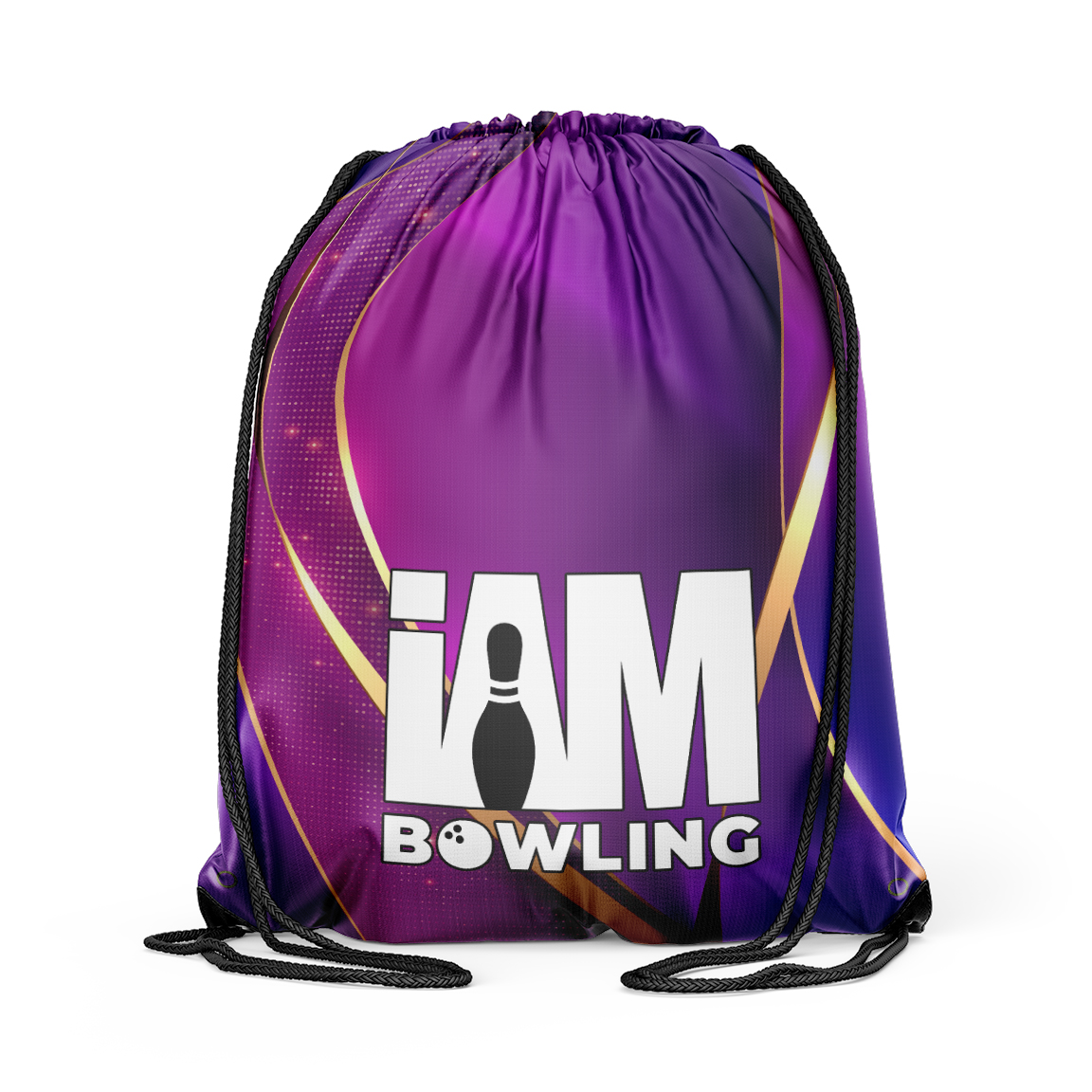 I AM Bowling DS Bowling Drawstring Backpack - 2277-IAB