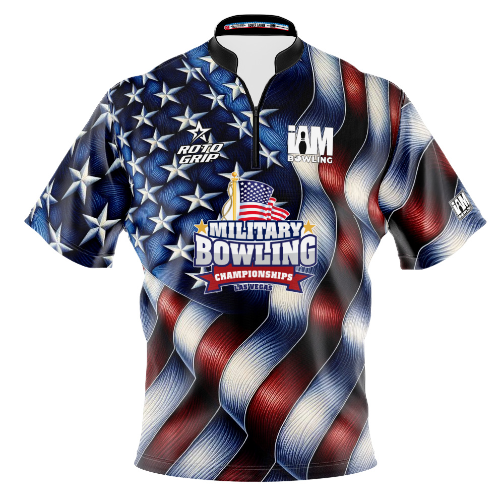 READY-2-SHIP Artisan Flag (MBC) Bowling Jersey - SASH COLLAR