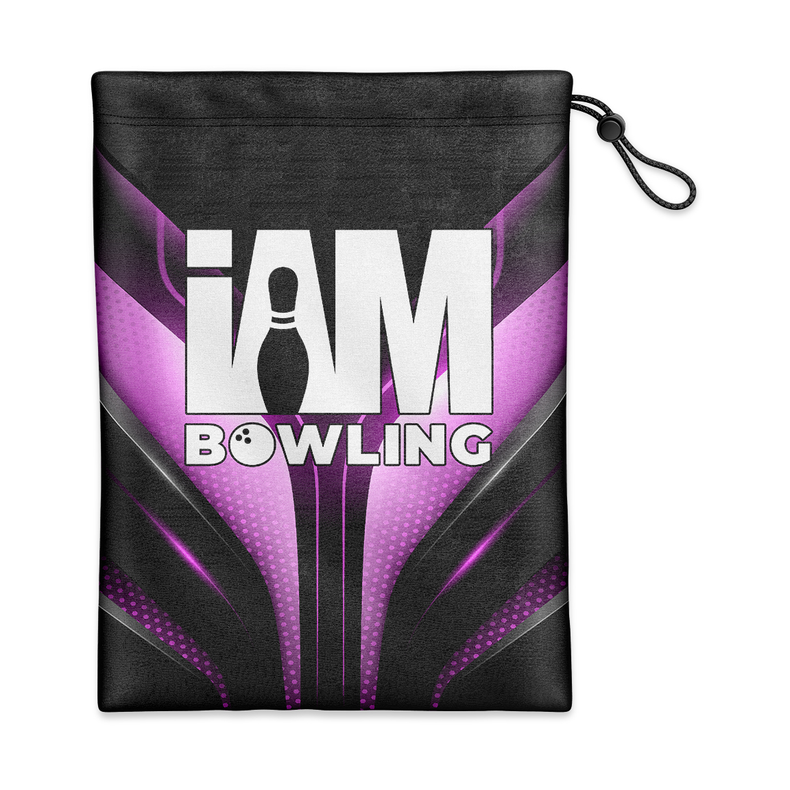 I AM Bowling DS Bowling Shoe Bag - Pink Extraterrestrial Edge