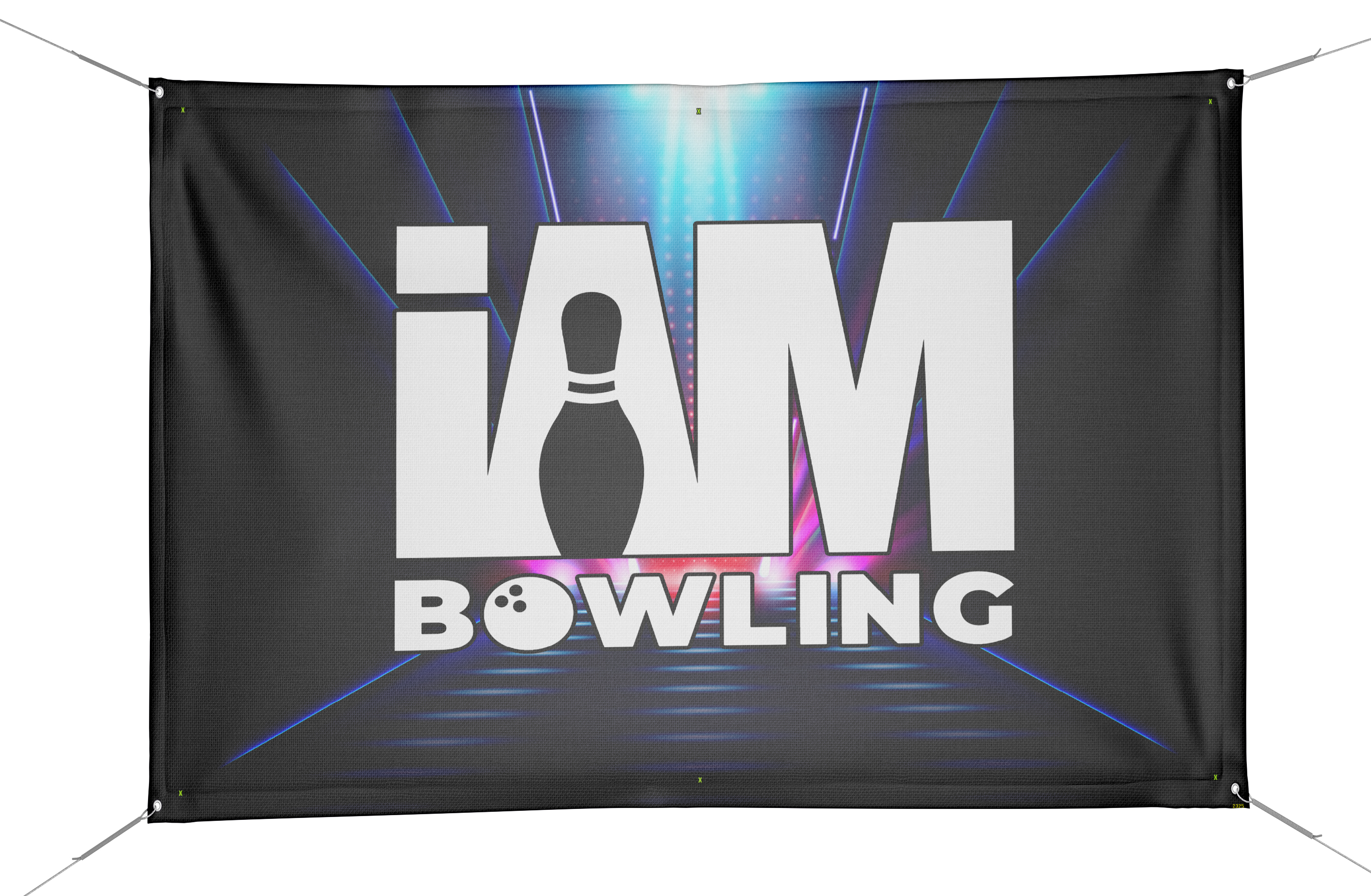 I AM Bowling DS Bowling Banner - Center Stage Vegas-IAB