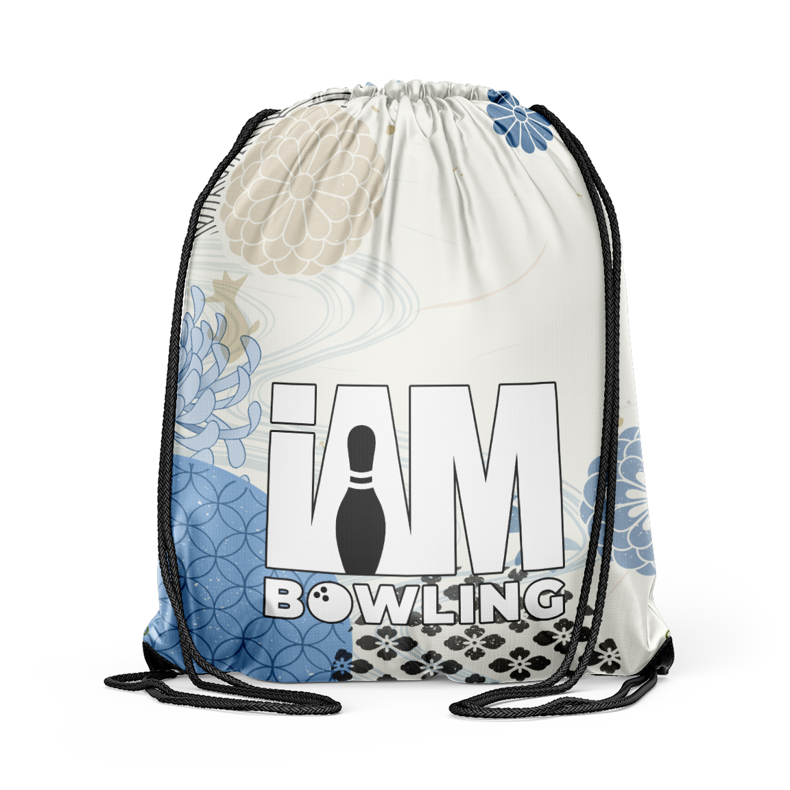 I AM Bowling DS Bowling Drawstring Backpack - 2349-IAB