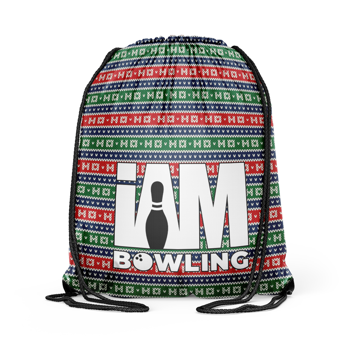 I AM Bowling DS Bowling Drawstring Backpack - 2060-IAB