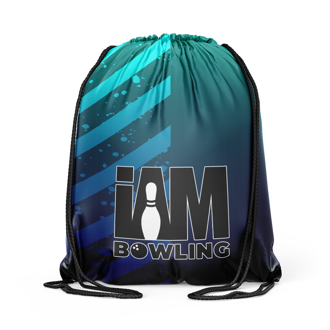 I AM Bowling DS Bowling Drawstring Backpack - 2101-IAB